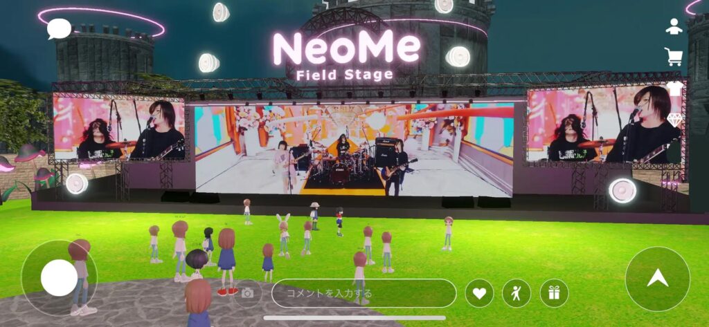 バーチャルライブプラットフォーム『NeoMe』 - IMAGICA EEX イマジカ イークス｜メタバース、XRライブ、高臨場感ライブビューイング